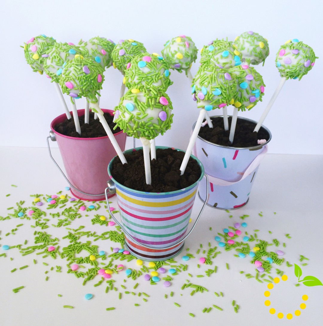 Spring Flower Cake Pops · Sweet Lemon Made