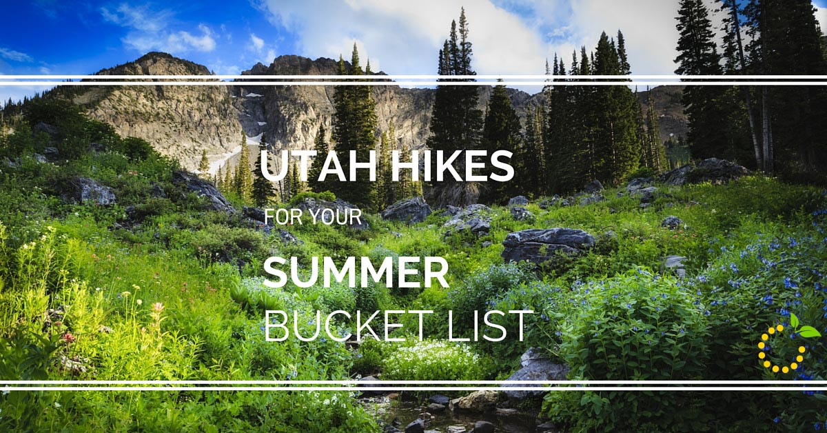 Utah Hikes for your Summer Bucket List · Sweet Lemon Made