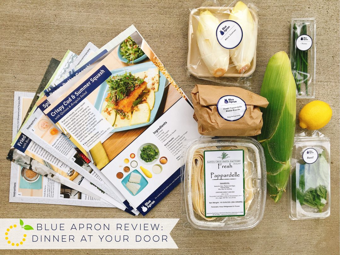 Blue Apron Review: Dinner at your Door · Sweet Lemon Made
