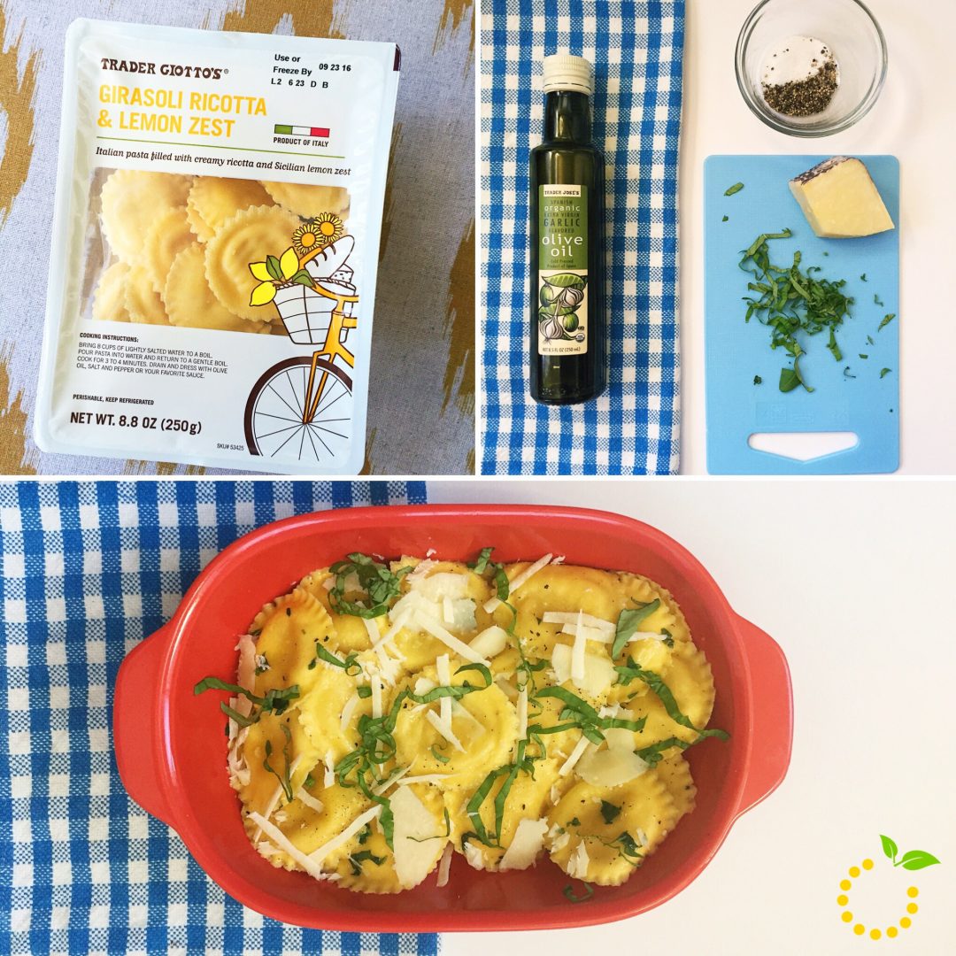 Quick and Easy Lemon Ricotta Ravioli with Pecorino and Basil · Sweet ...