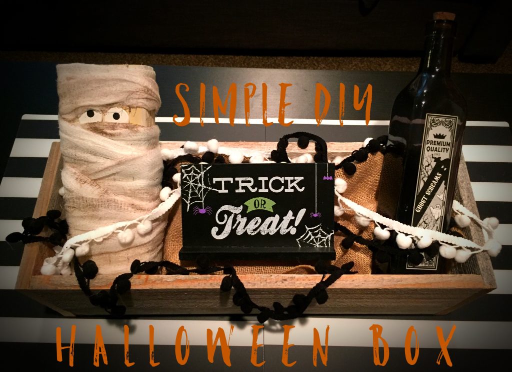 Simple DIY Halloween Box · Sweet Lemon Made